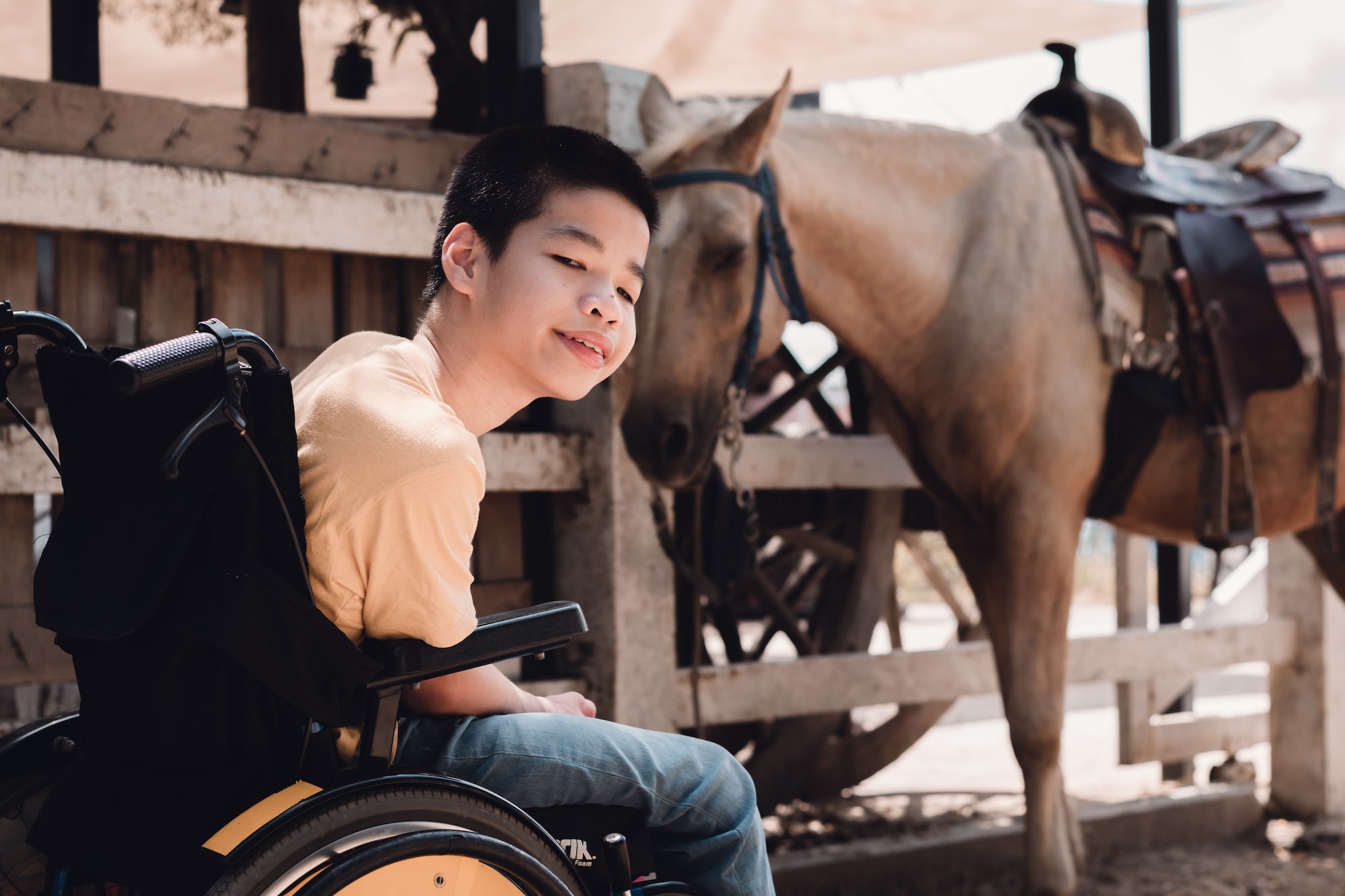 Horse Riding for People with Disabilities - Best Horse Riding School